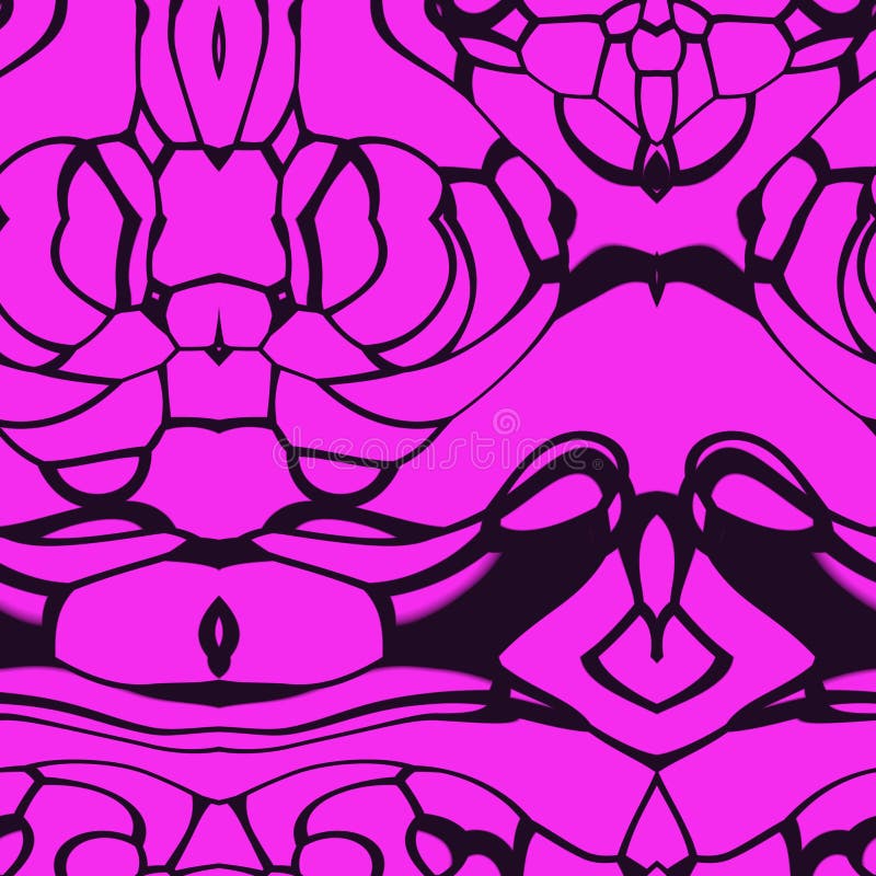 Seamless Colored Pattern Created and Rendered in 3D Application Stock ...