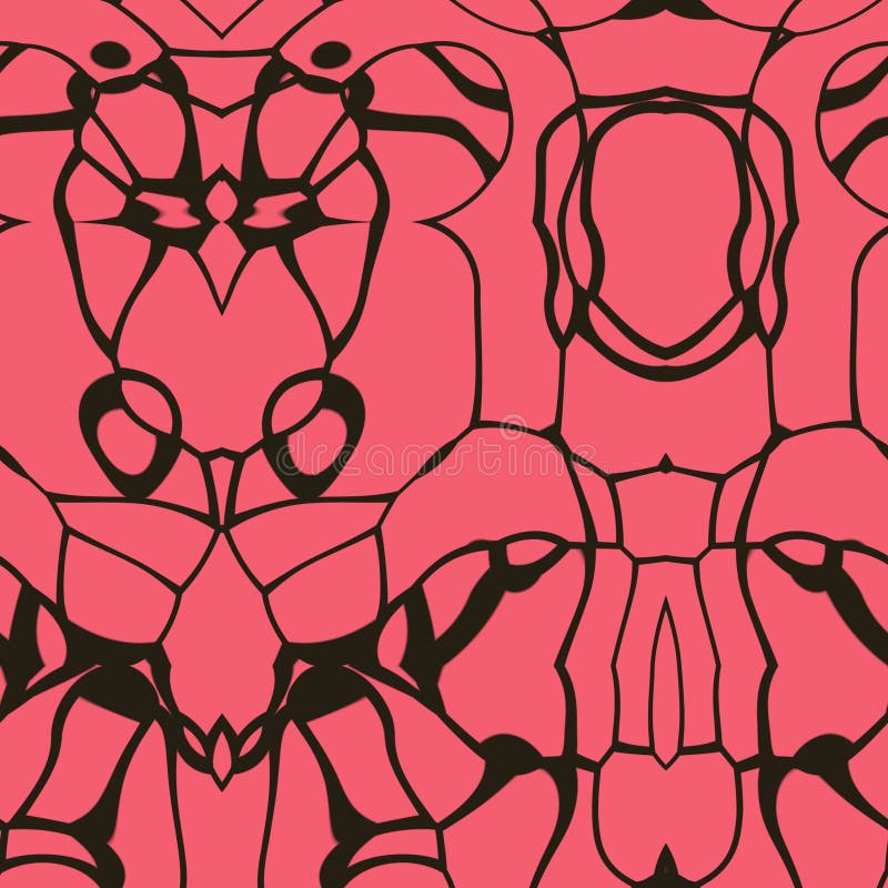 Seamless Colored Pattern Created and Rendered in 3D Application Stock ...