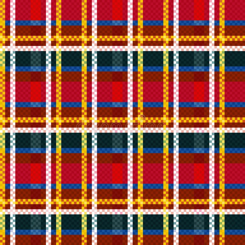 Seamless Colorful Bright Checkered Pattern 向量例证 - 插画 包括有 靠山, 材料: 167462497