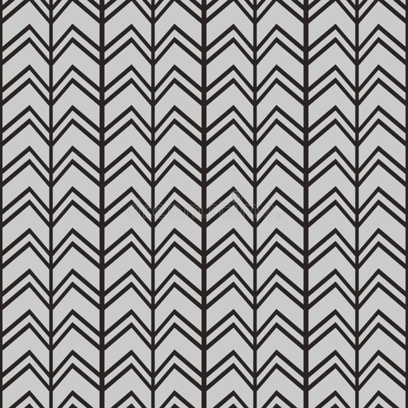 Seamless Colorful Chevron Pattern with Aztec Style Background. Stock ...
