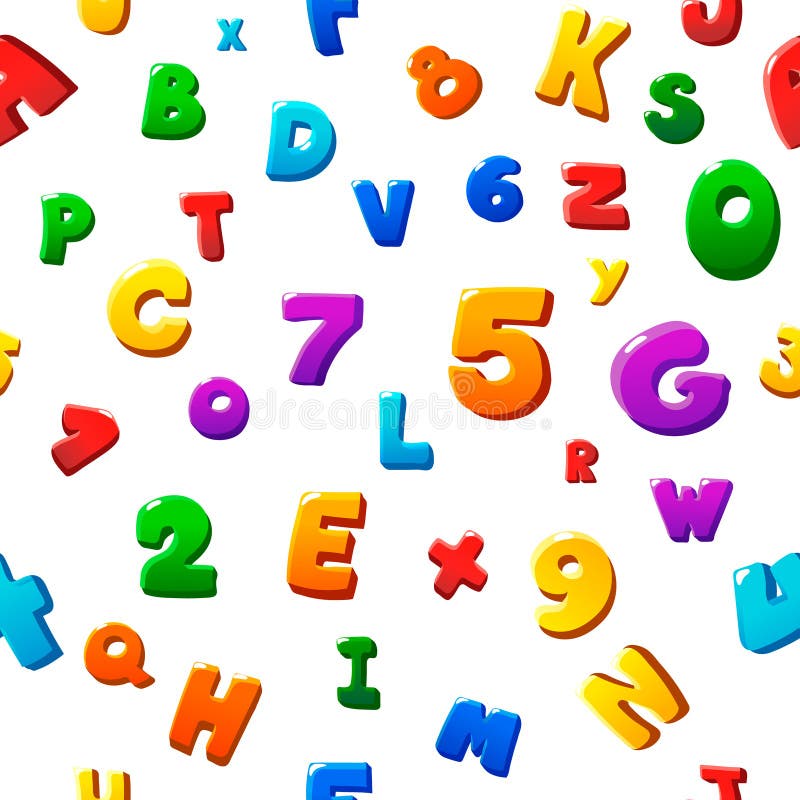 K Alphabet Pattern with Black Bold Latin Letters.continuous Letters ...