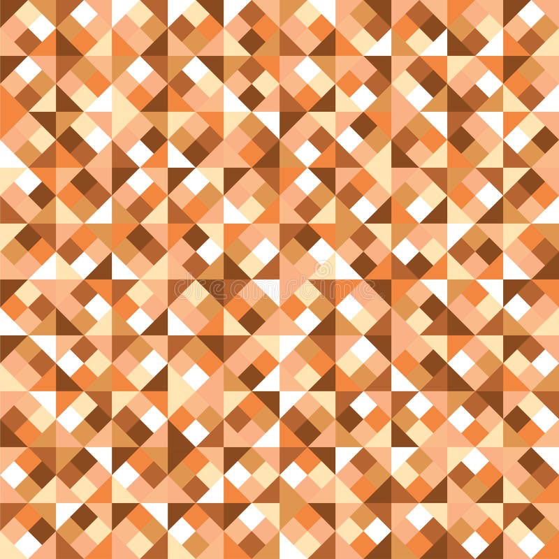 Seamless Colorful Decorative Background with Geometric Shapes Stock ...