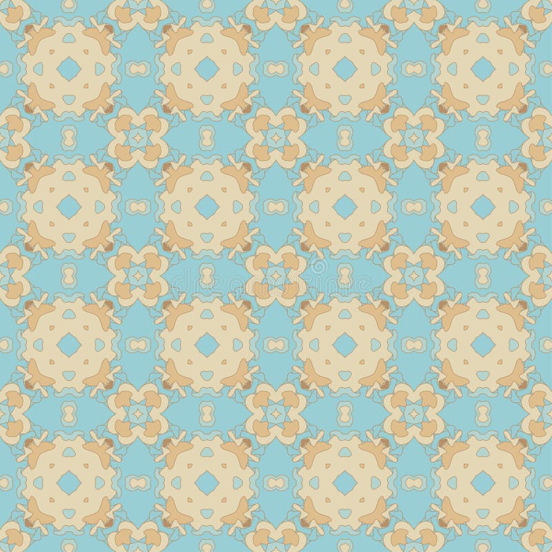 Seamless Colorful Retro Pattern Background Stock Vector - Illustration ...