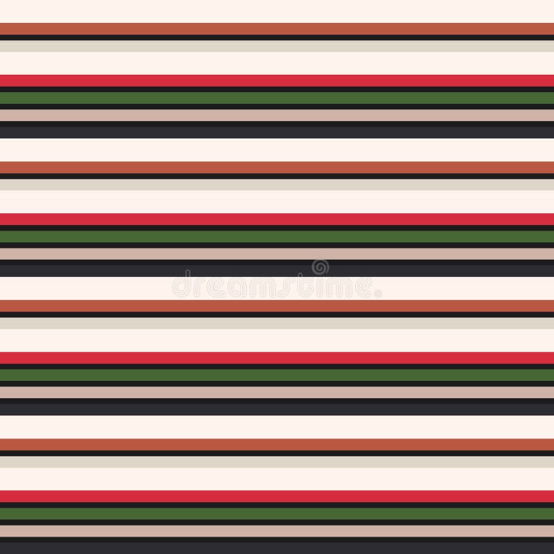Seamless Colorful Striped Pattern, Lined Design Ready for Textile ...