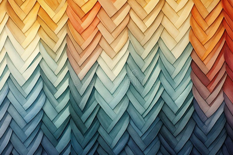 Seamless Colorful Wicker Pattern. Abstract Background. Web Banner Stock ...