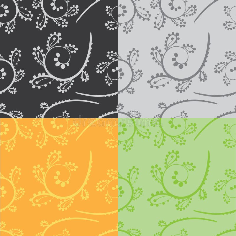 Seamless colour curves stock vector. Illustration of decoration - 19778821