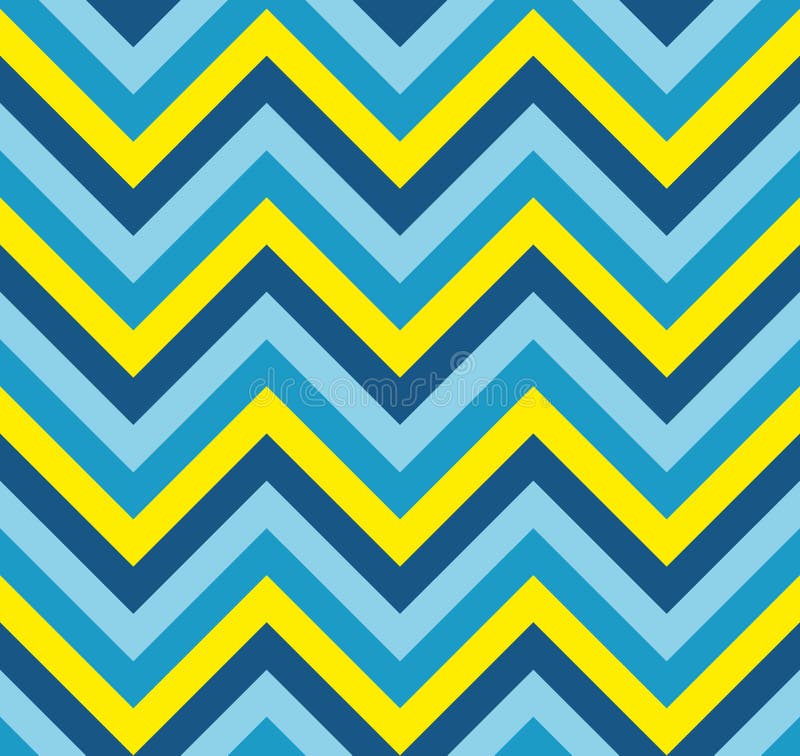 Seamless Colourful Chevron Pattern Background Stock Illustration ...