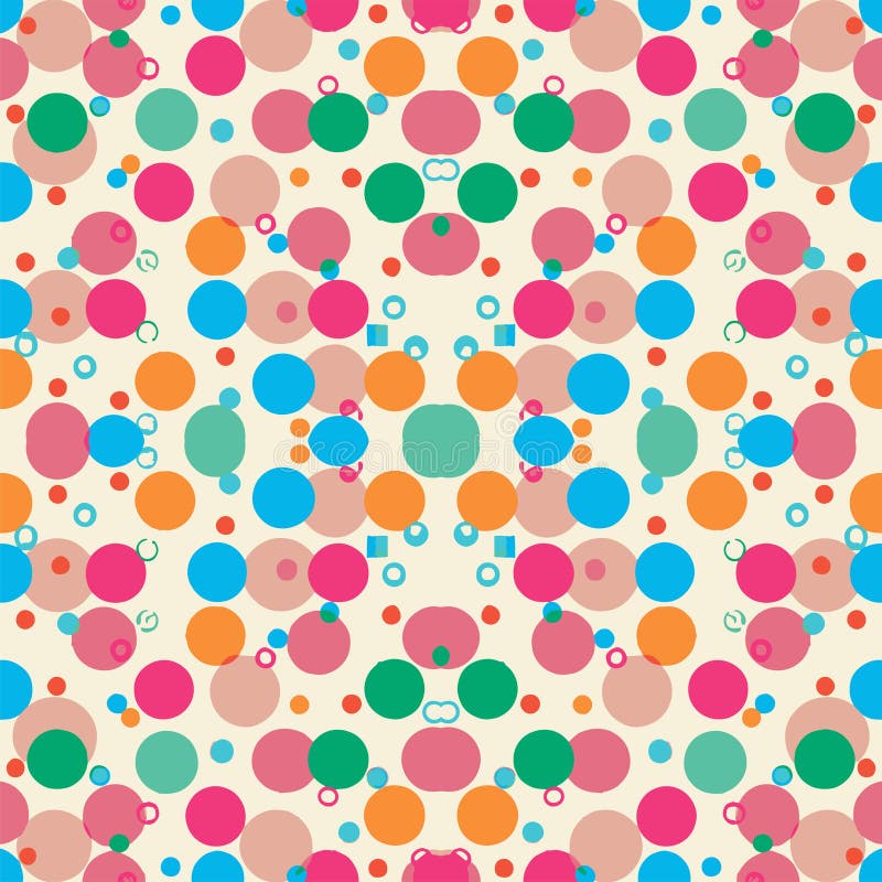 Seamless Colourful Pattern Background Stock Vector - Illustration of ...