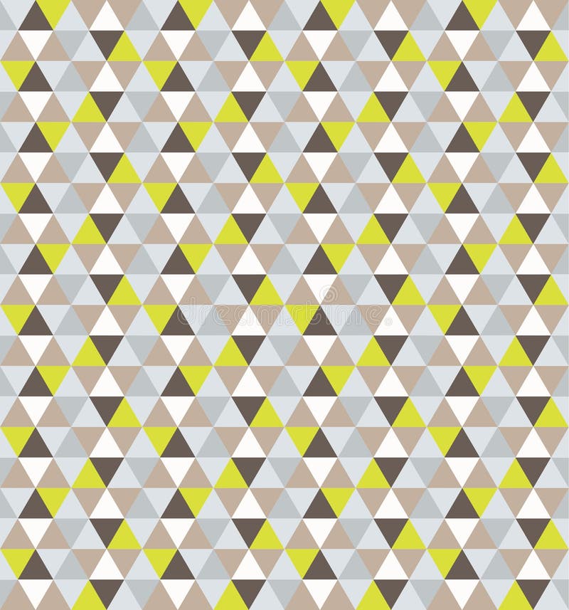 Seamless Colourful Triangle Pattern Background Stock Photo - Image of ...