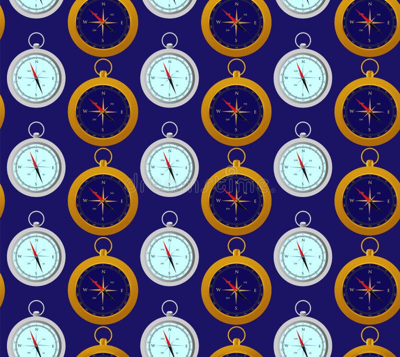 Seamless from compass stock vector. Illustration of design - 35186532