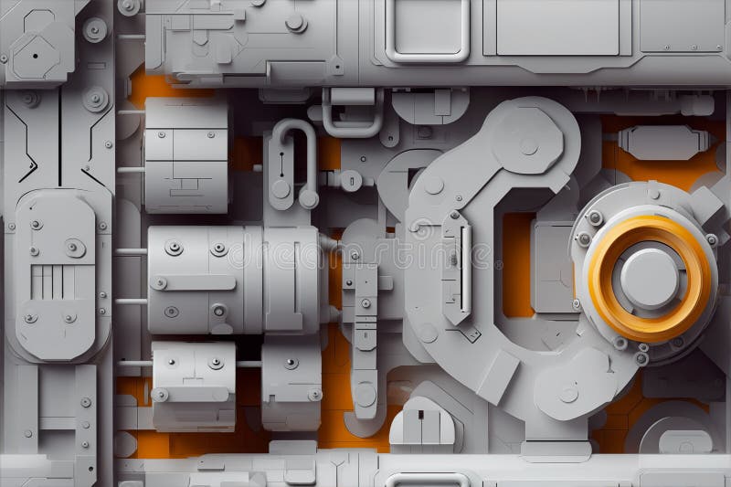 Seamless Complex Mechanical Design Featuring Interlocking Elements with ...