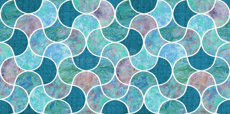 Seamless Composition Colorful Art Design Mixed Texture Wall Tiles ...