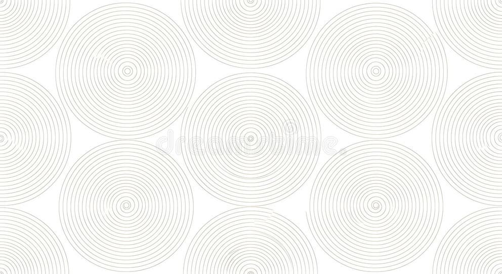 Seamless Concentric Circles Pattern Stock Illustration - Illustration of fabric, abstract: 392799853