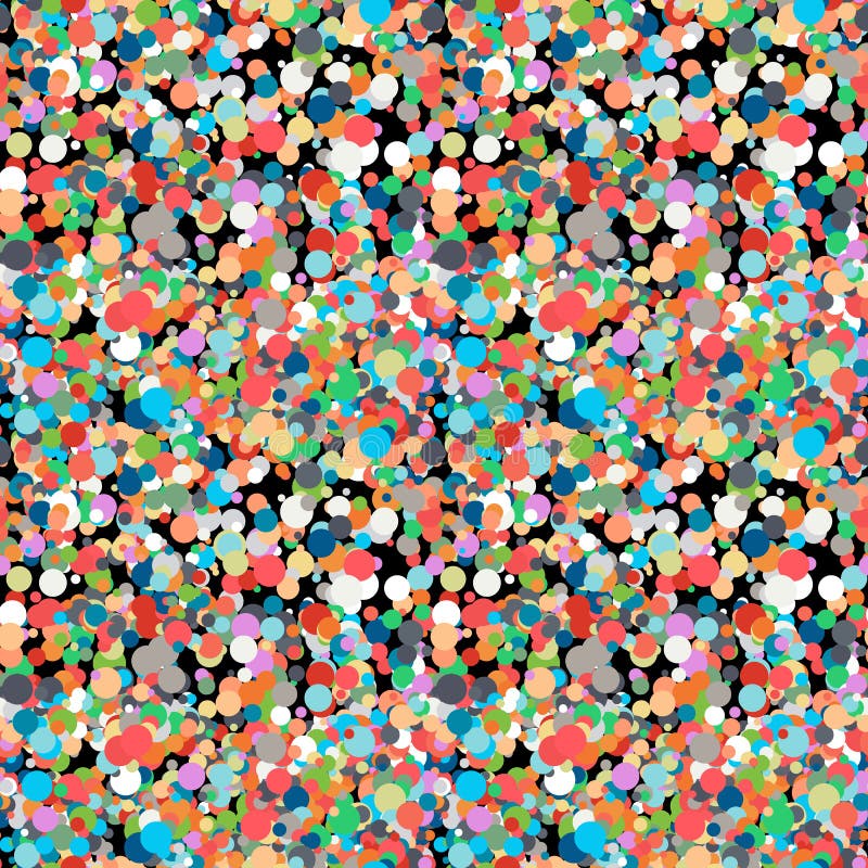 Seamless confetti pattern stock vector. Illustration of deco - 5023162