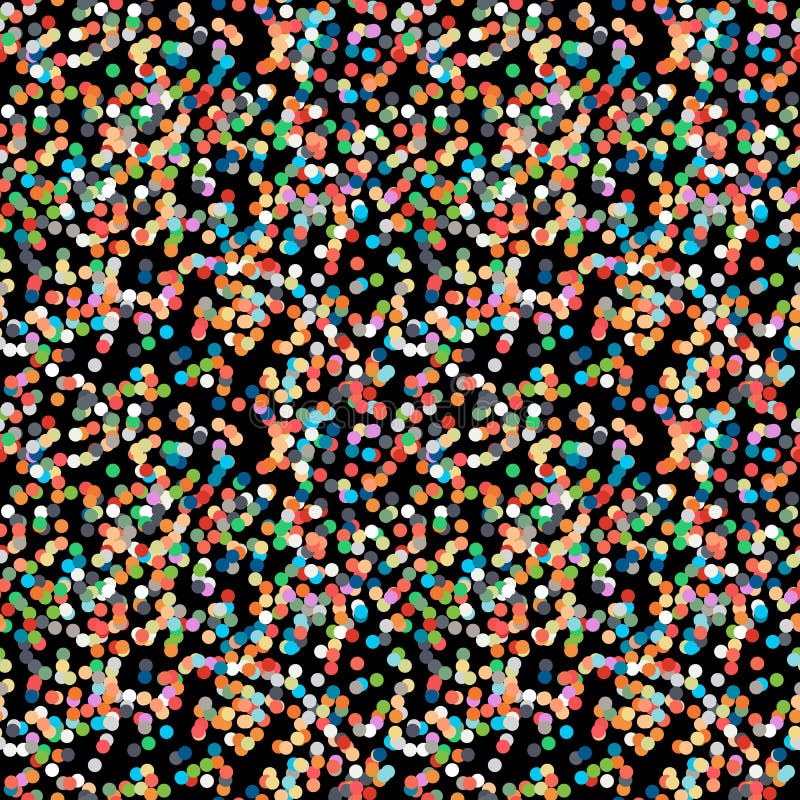 Seamless confetti pattern stock vector. Illustration of deco - 5023162