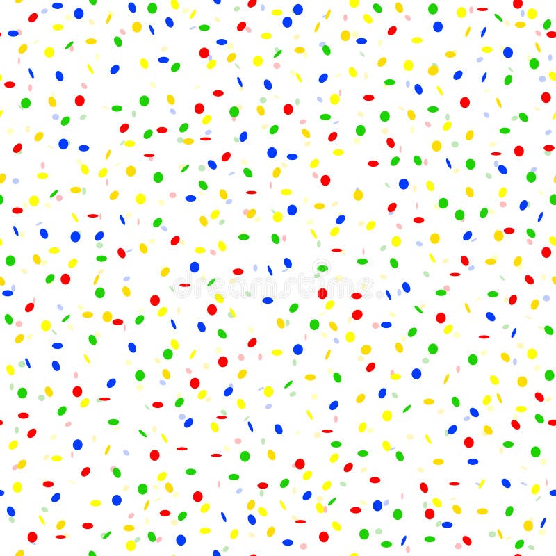 Seamless confetti pattern stock vector. Illustration of deco - 5023162