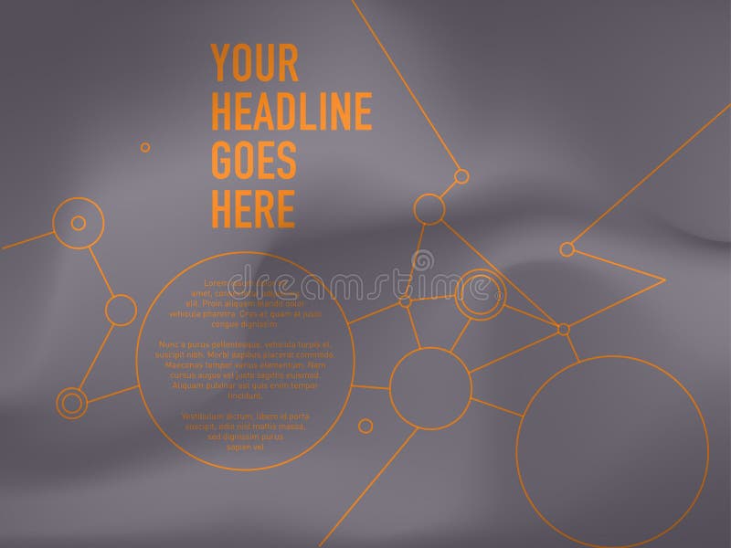 Seamless Connection Network Design Template Stock Vector - Illustration ...