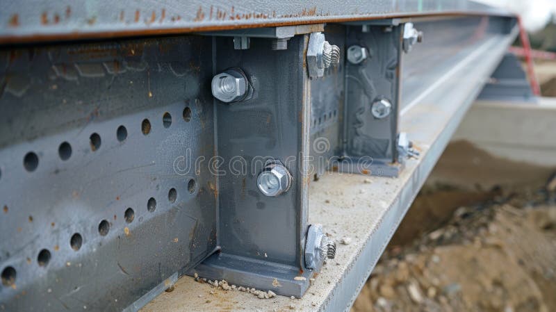 The Seamless Connection between Two Prefabricated Sections Being ...