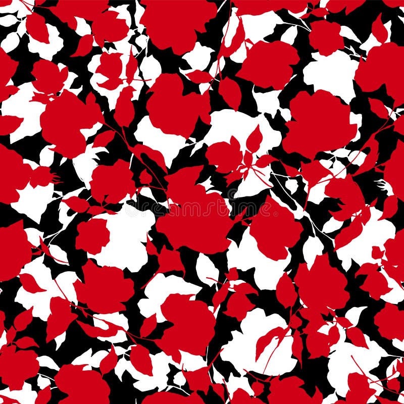 Beautiful Seamless Floral Pattern Made in Vector, Stock Vector ...