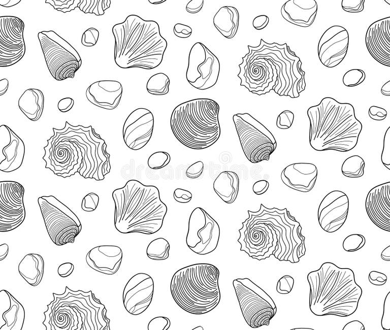 Pebbles Outline Stock Illustrations – 286 Pebbles Outline Stock ...
