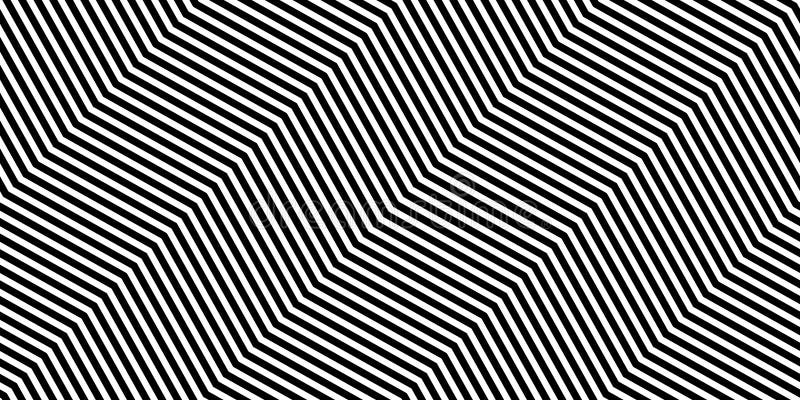 Seamless Cool Minimalistic Pattern. Texture of Diagonal Zigzag Lines ...