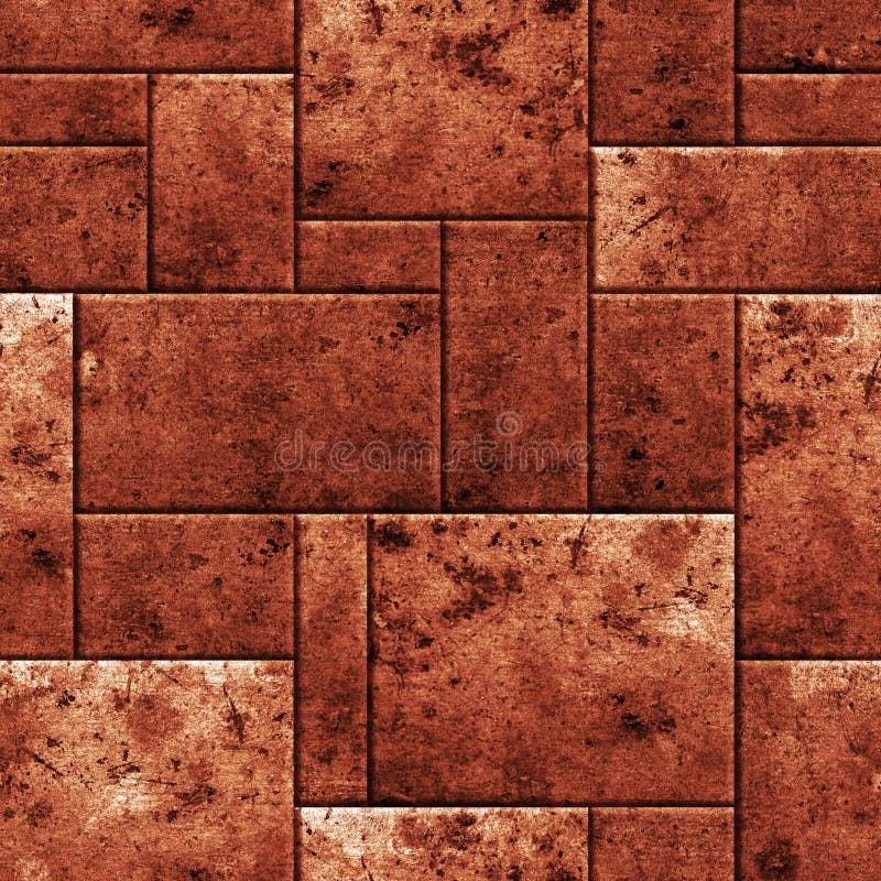Seamless Cooper Pattern Background. Stock Photo - Image of coating ...