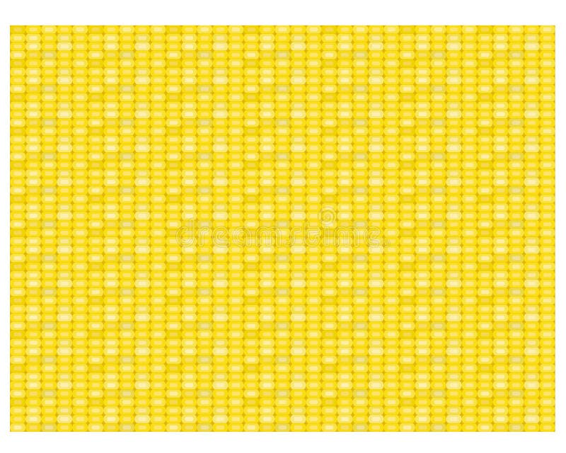 Seamless Corn Pattern and Texture in Flat Stock Vector - Illustration ...