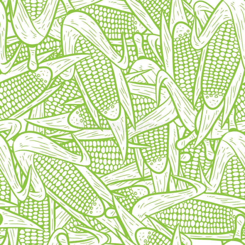 Realistic Texture Corn Vector Illustration Stock Illustrations – 207 ...