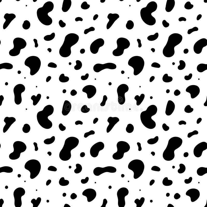 Cow hide pattern stock vector. Illustration of seamless - 44798686