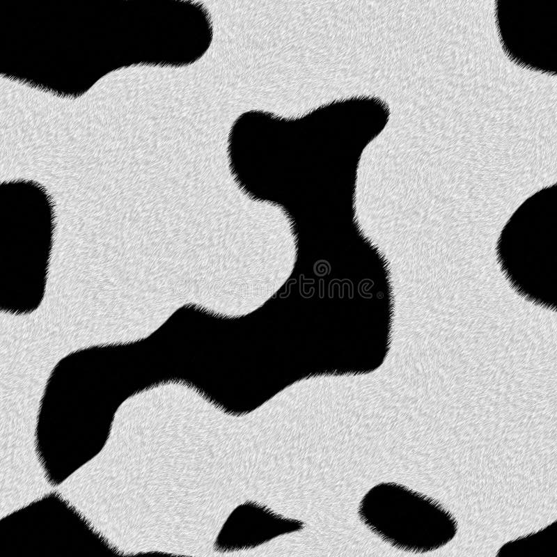 Cow skin seamless texture stock illustration. Illustration of ...