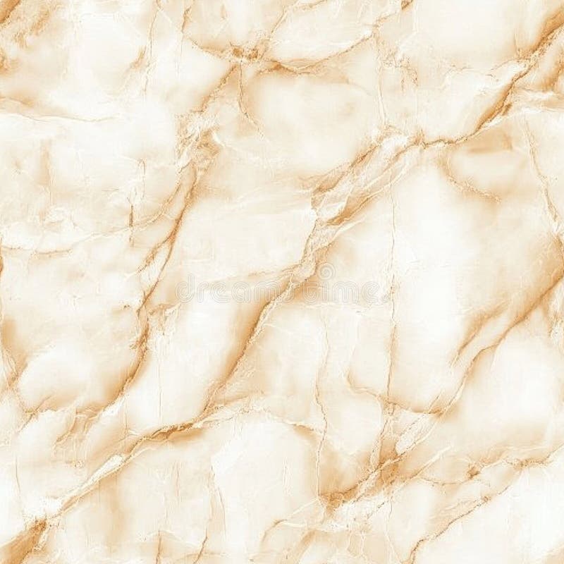 Seamless Cream Marble Texture with Light Brown Veining Stock ...