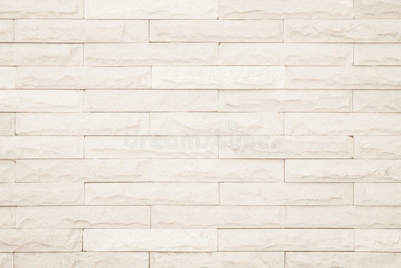 Seamless Cream Pattern of Decorative Brick Sandstone Wall Surface with ...