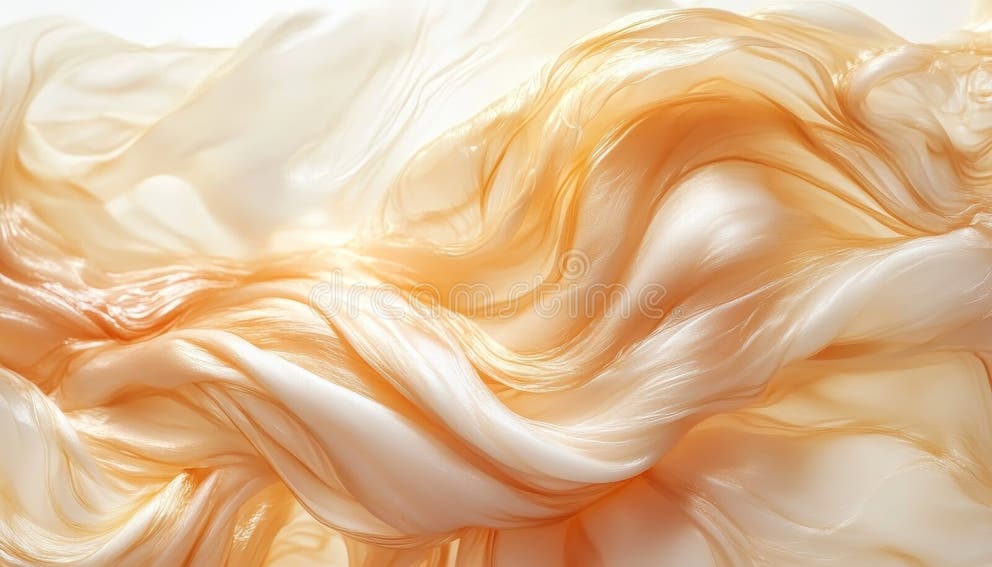 Seamless, Creamy White Wave Texture Pattern on Elegant, Delicate ...