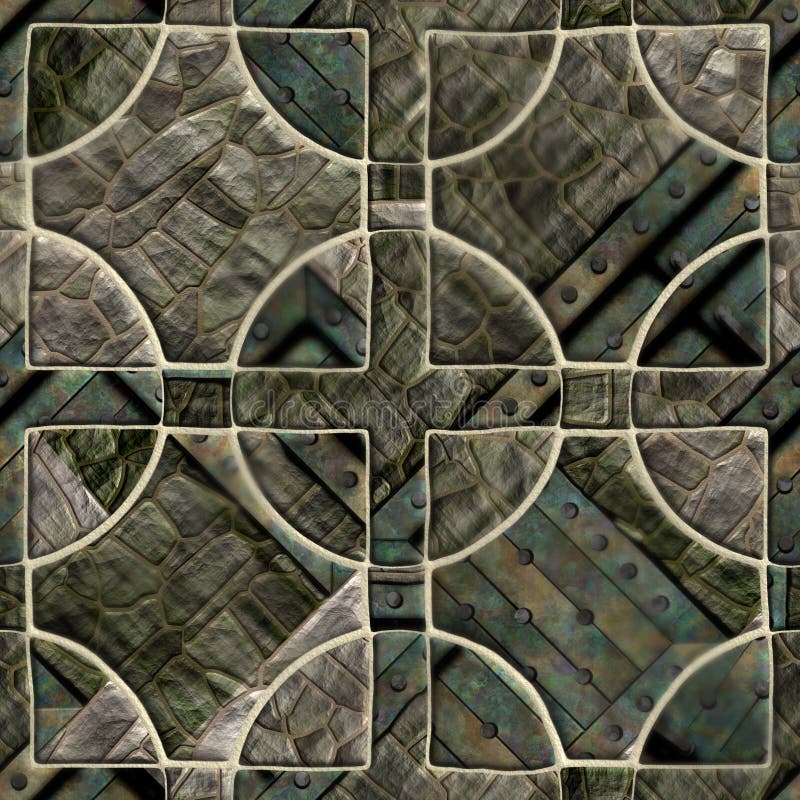 Seamless Creative 3d Texture Stock Illustration - Illustration of ...