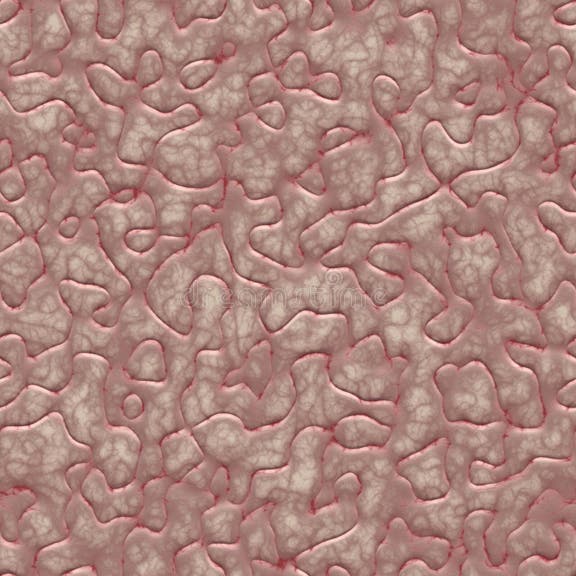 Seamless Crinkle Brain Pattern Stock Illustration - Illustration of ...