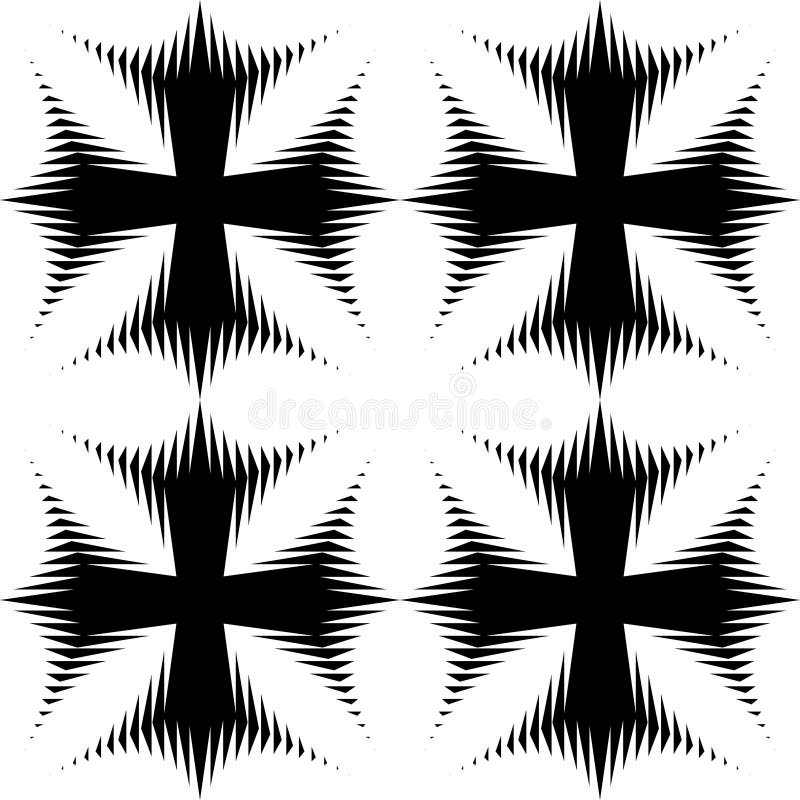 Seamless Cross Pattern stock vector. Illustration of abstract - 94434164