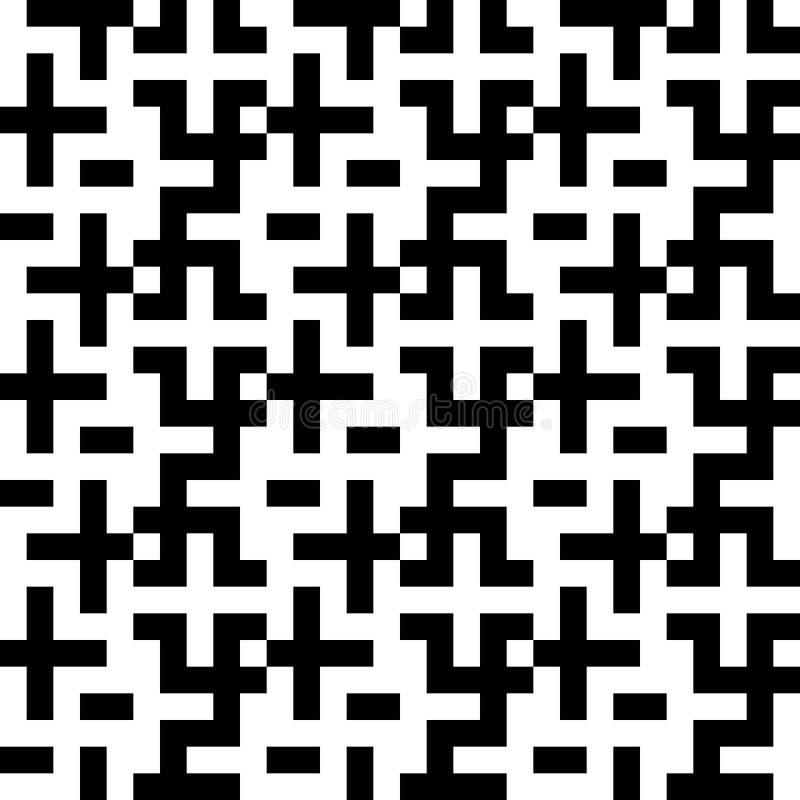 Seamless Cross Pattern stock vector. Illustration of repeat - 94457245