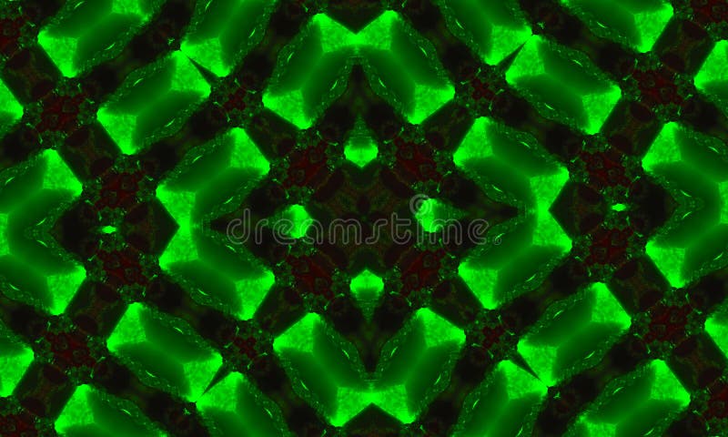 Seamless Crossing Lines Pattern. Green Cross Kaleidoscope Stock ...