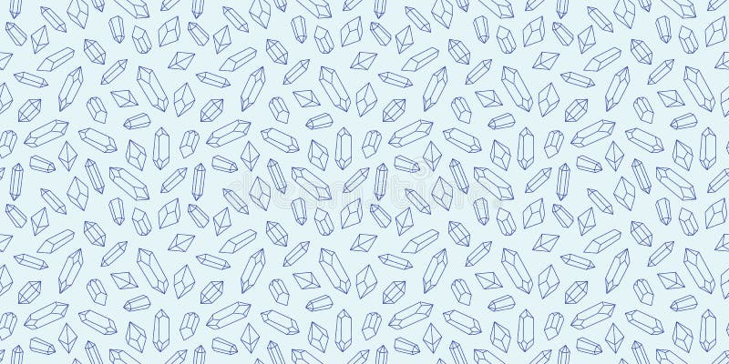 Seamless Crystal Repeat Pattern Vector Background Stock Vector ...