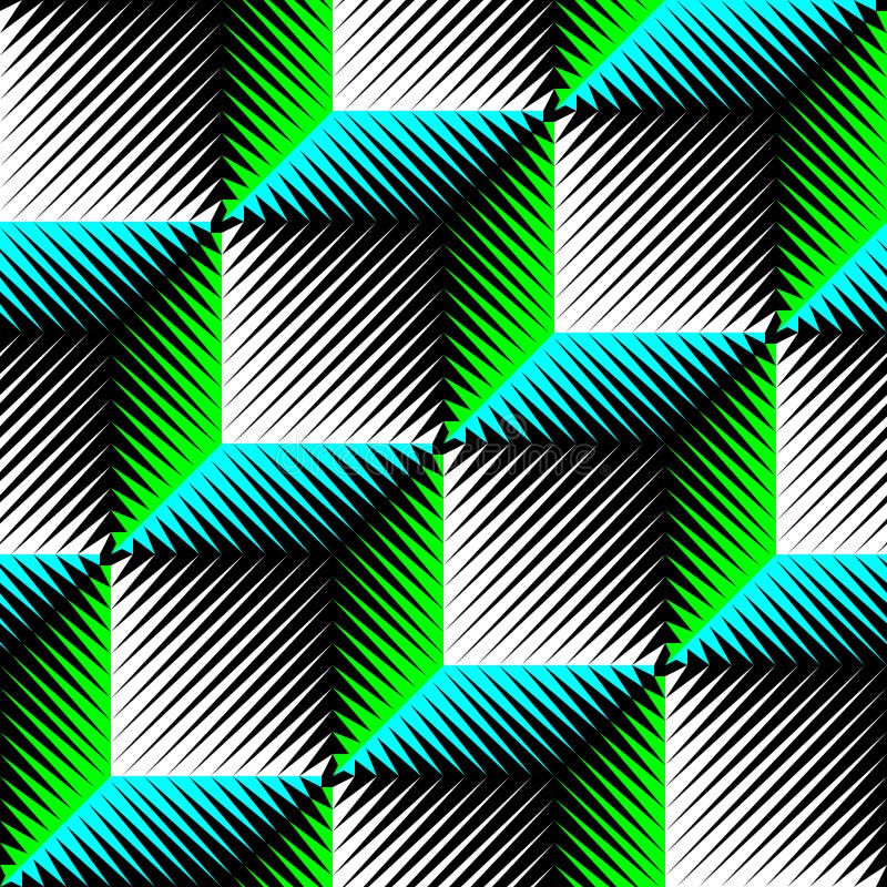 Seamless Cube Pattern. Abstract Wrapping Background Stock Vector ...