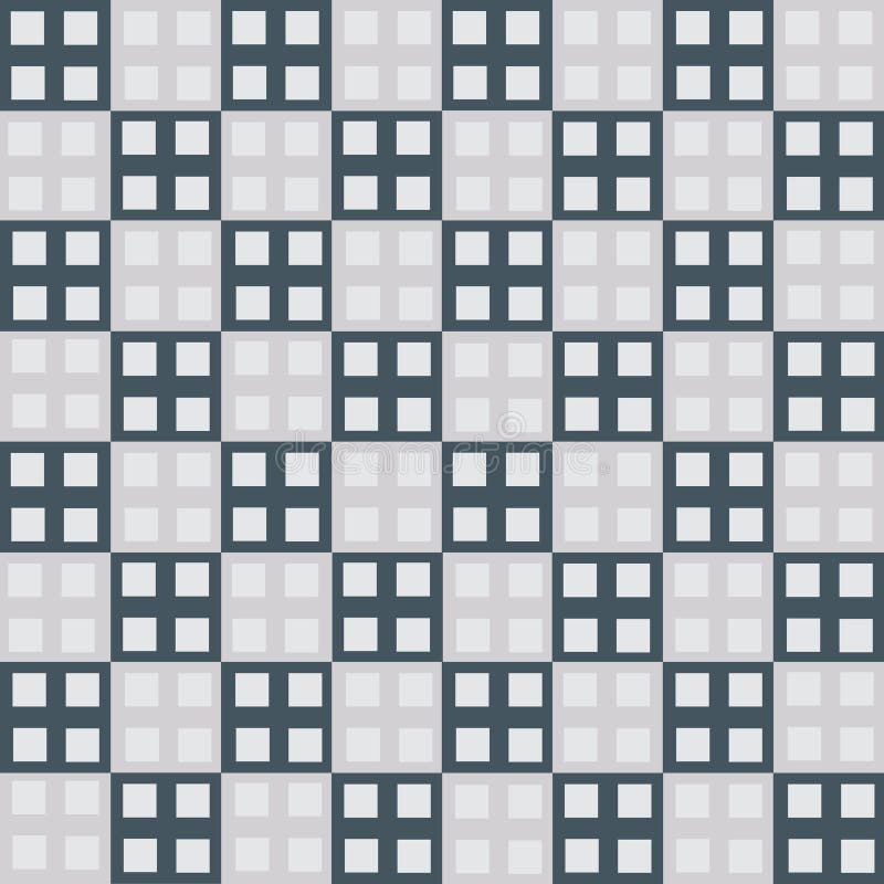 Seamless Cube Square Industrial Vector Background Stock Vector ...