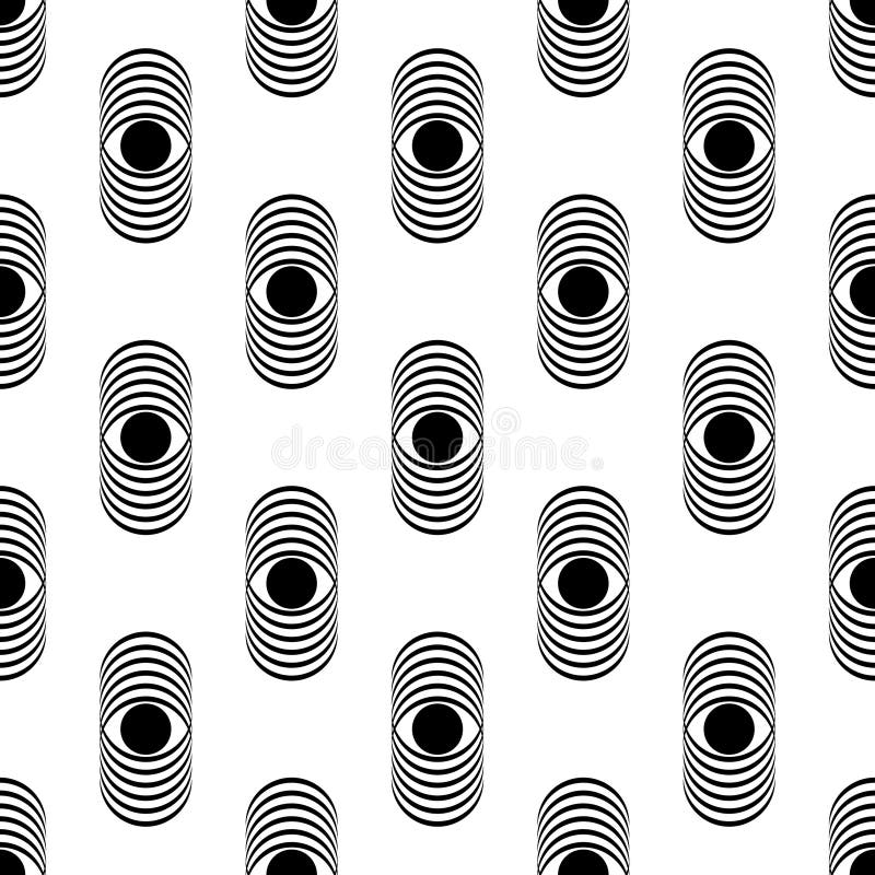 Seamless Curvy Pattern Small Leaves Repeated Design on White Background ...