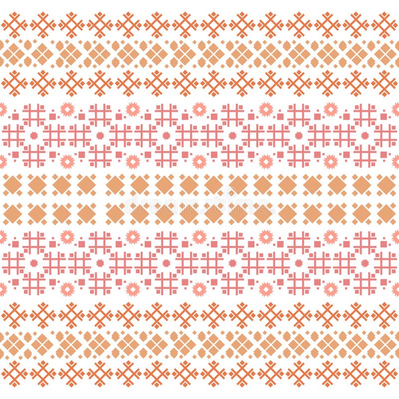 Seamless and Cute Embroidered Design Pattern for Bedroom Decor Stock ...