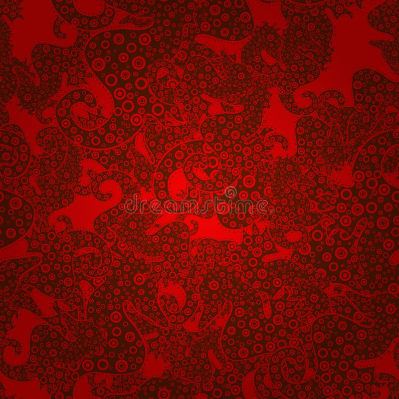 Seamless Cute Fabric Pattern Stock Illustration - Illustration of paper ...