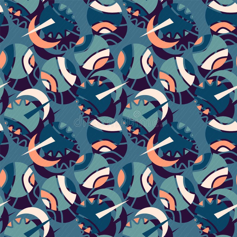 Seamless Cute Pattern with Chaotic Circles, Trianles for Kids Stock ... Seamless Cute Pattern with Chaotic Circles, Trianles for Kids Stock ...