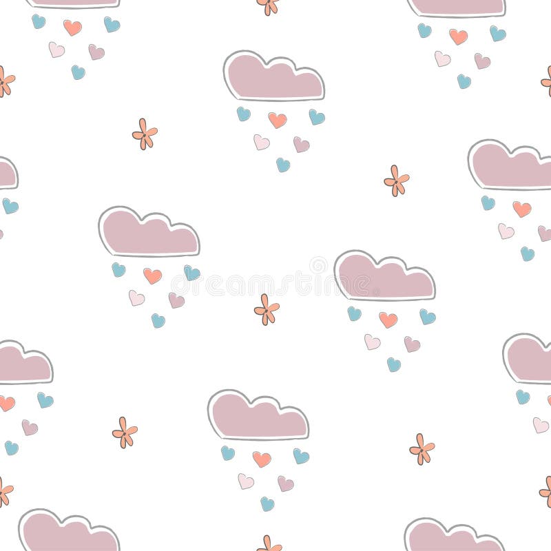 Raining Hearts Stock Illustrations – 283 Raining Hearts Stock ...