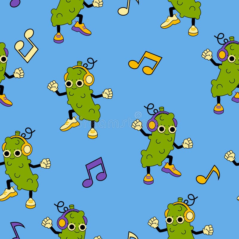 Dancing Pickle Stock Illustrations – 18 Dancing Pickle Stock ...
