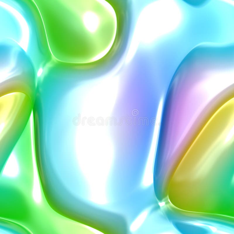Seamless 3d Abstract Background with Colorful Glossy Plastic Tex Stock ...