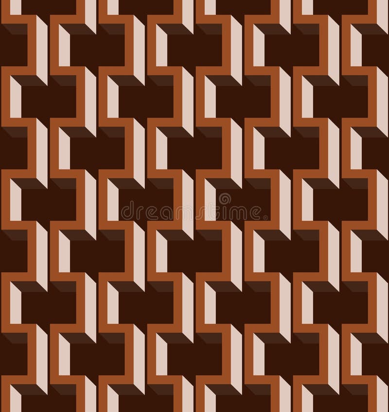 Seamless 3D Geometric Pattern of Vertical Shapes Ready for Textile ...