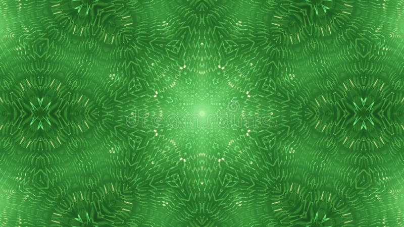 Seamless 3d Rendering of a Motion Graphics Background with Green Lights ...